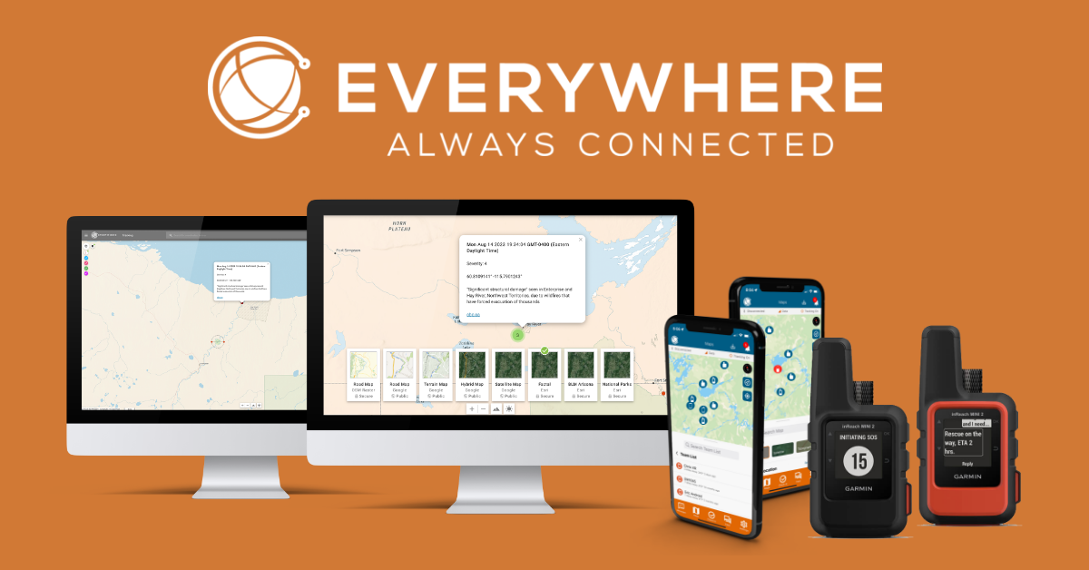 Everywhere Software Platform | Secure Tracking, Messaging & SOS Alerts